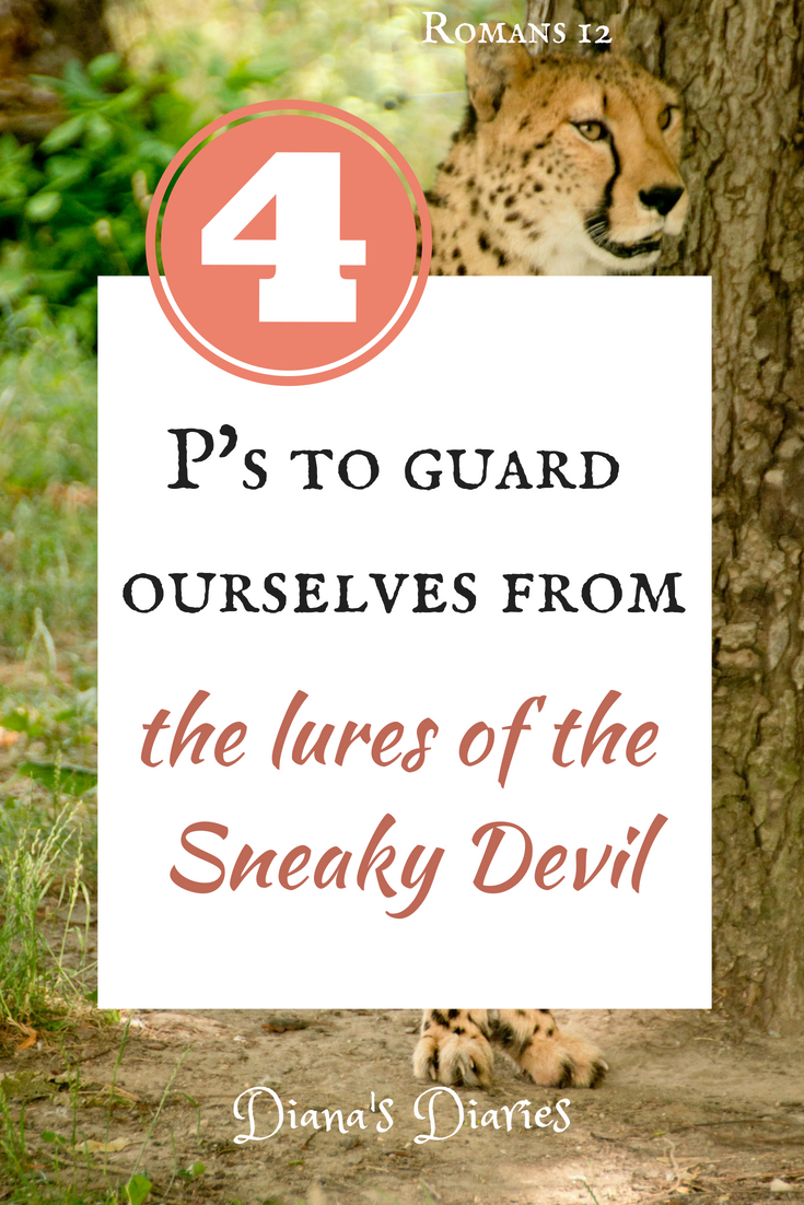 How to guard ourselves from the lures of the Sneaky Devil- Four steps