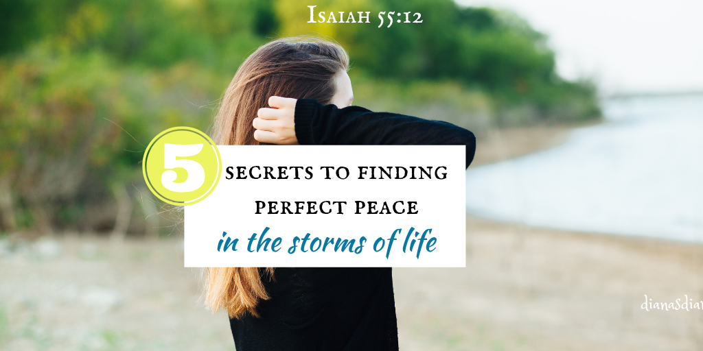 How to find the perfect peace in the storms of life - Diana's Diaries
