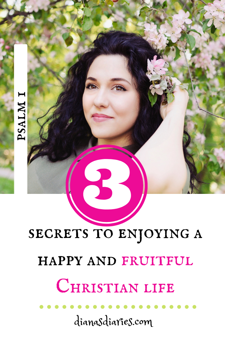 How to enjoy a Happy and Fruitful Christian Life - Diana's Diaries